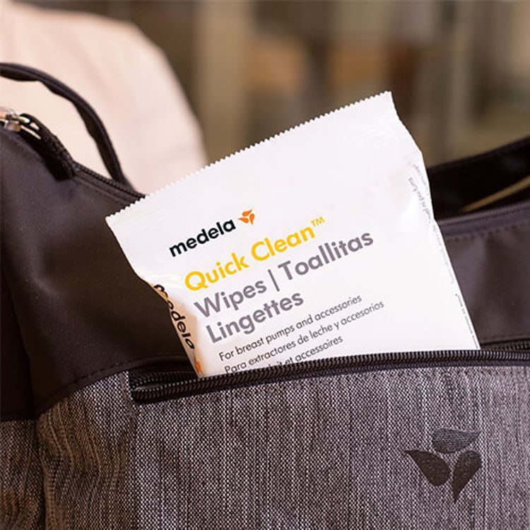 Breast Feeding Supply- Quick Clean™ Breast Pump & Accessory Wipes